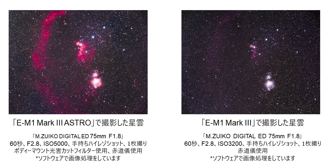 天体撮影専用カメラ“OM SYSTEM E-M1 Mark III ASTRO”および“ボディーマウントフィルター”2種が発売 – Shuffle